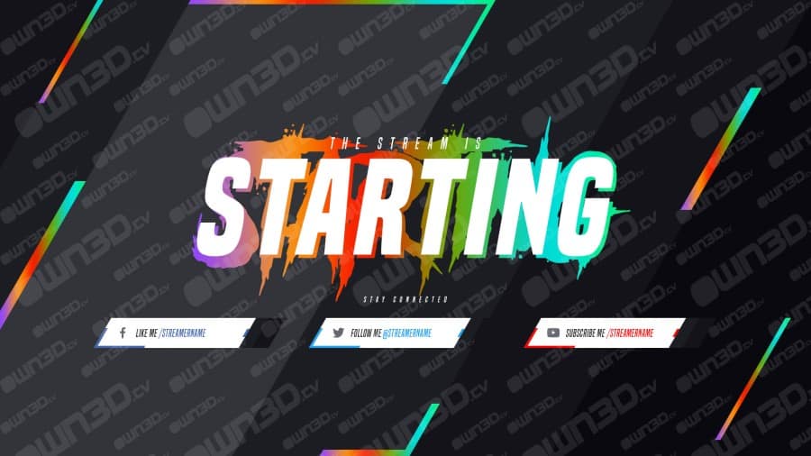 51+ Stream Starting Soon Screens (Free & Premium) | StreamCrown