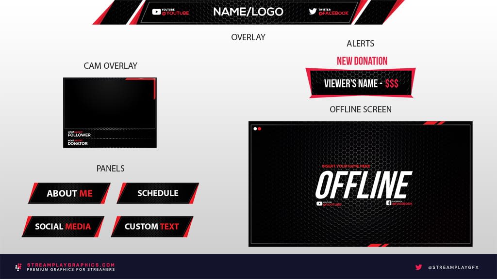 61+ Free Twitch Overlays to Make Your Stream Graphics Better | StreamCrown